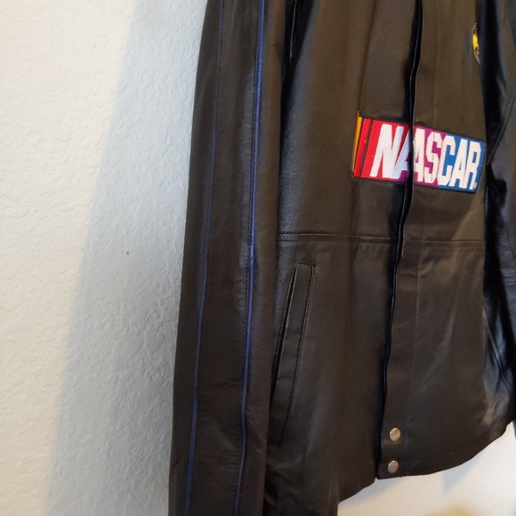 Chase Authentics | Jackets & Coats | Leather Nascar Jacket Nextel Cup ...